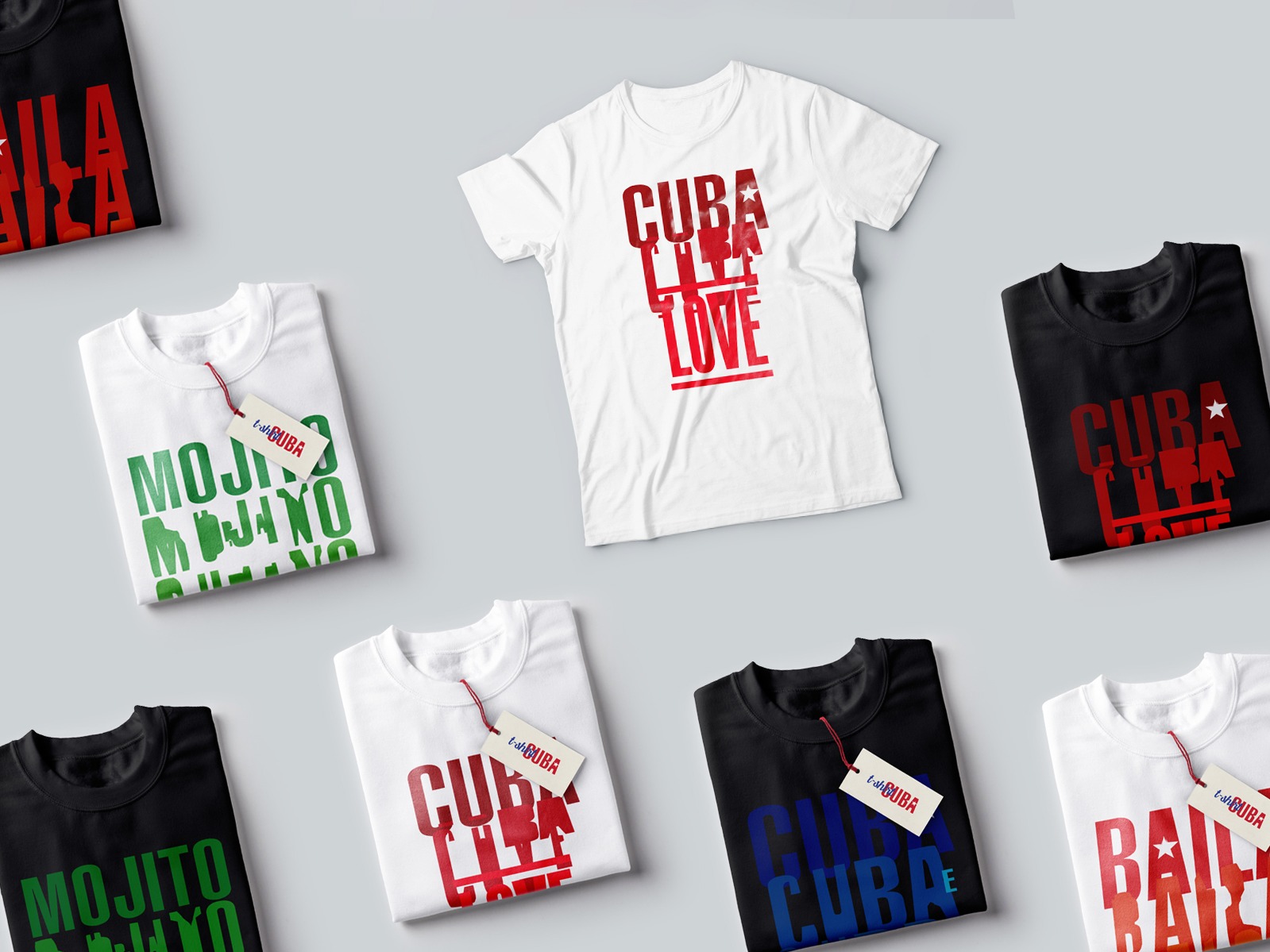 T-shirt Cuban - Shopify Store_rauli_design-站酷ZCOOL