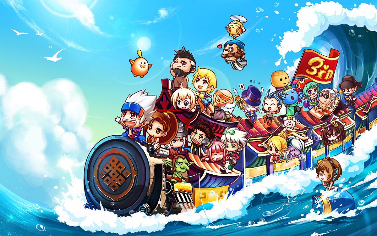 DNF Q版壁纸合集_whoandshe-站酷ZCOOL