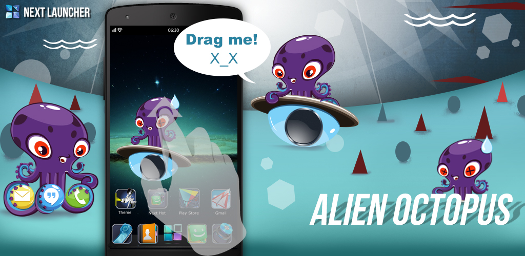 Next Launcher（Octopus）_KennyWoo-站酷ZCOOL