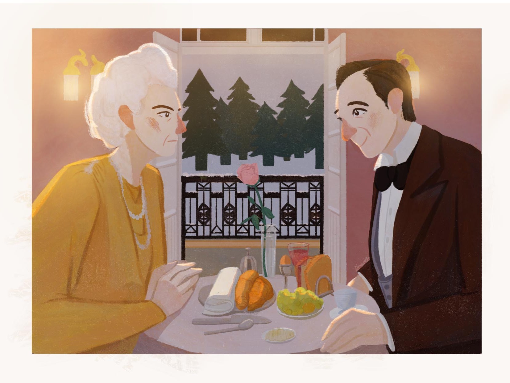 日常练习《布达佩斯大饭店》剧照_PALITO_帕里兔-站酷ZCOOL