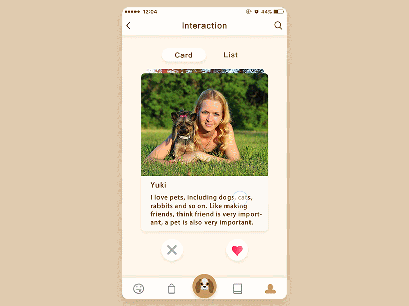 APP设计-iPet_张二毛儿-站酷ZCOOL