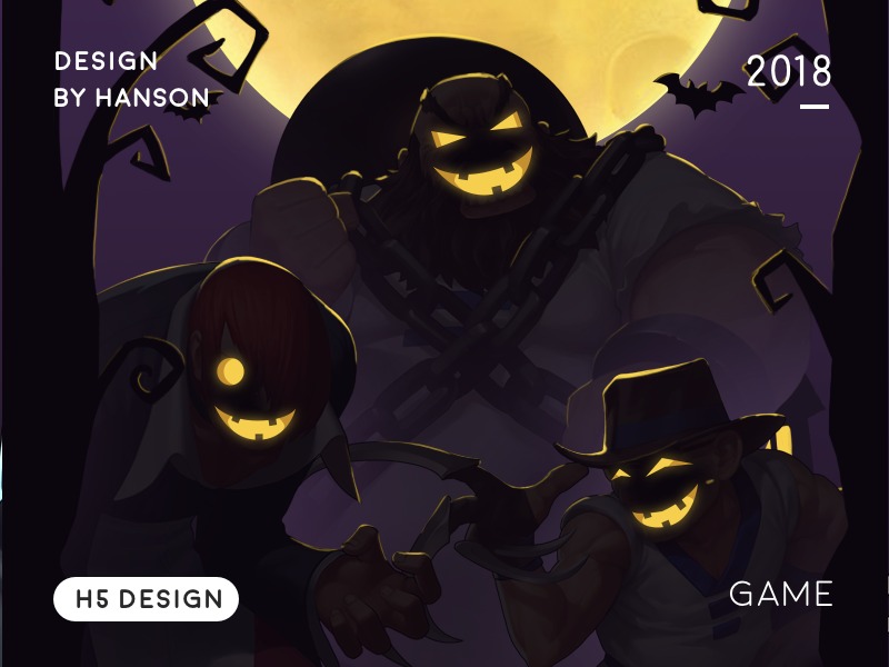 拳皇98 Online 万圣节H5_Hans_汉-站酷ZCOOL