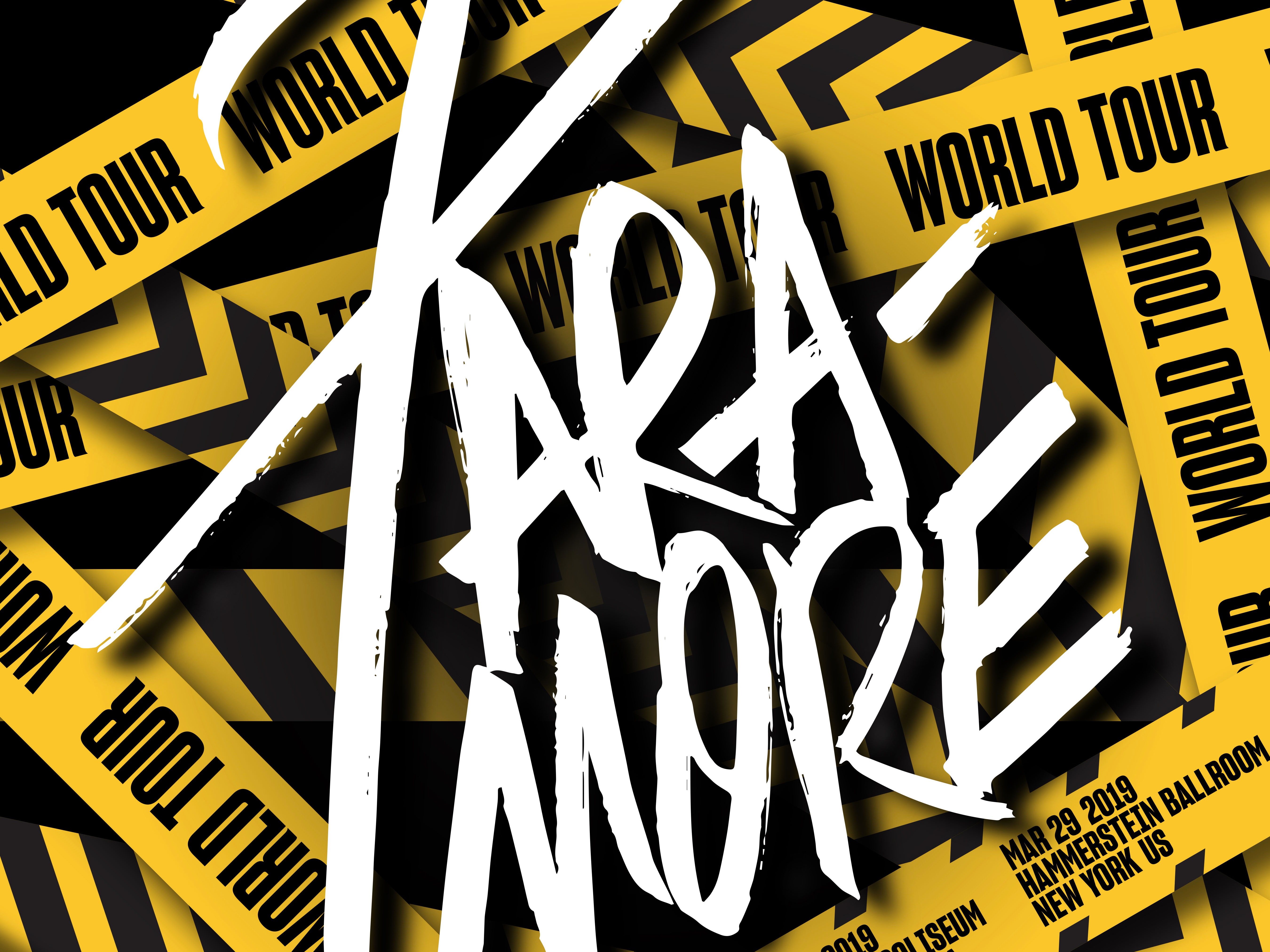 Paramore music concert poster_大象在野外-站酷ZCOOL