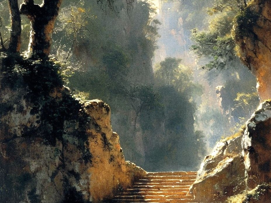 AI油画｜《与光》_科科布西-站酷ZCOOL