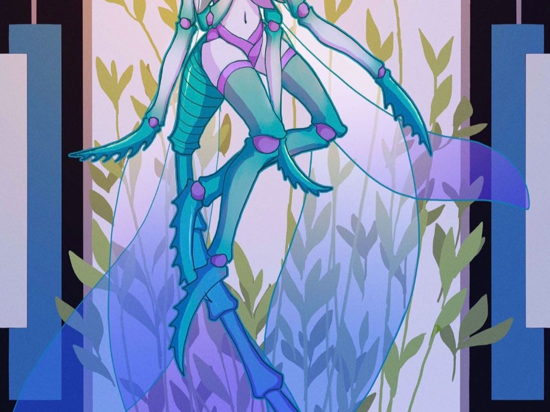 蜻蛉拟人_D_vin-站酷ZCOOL