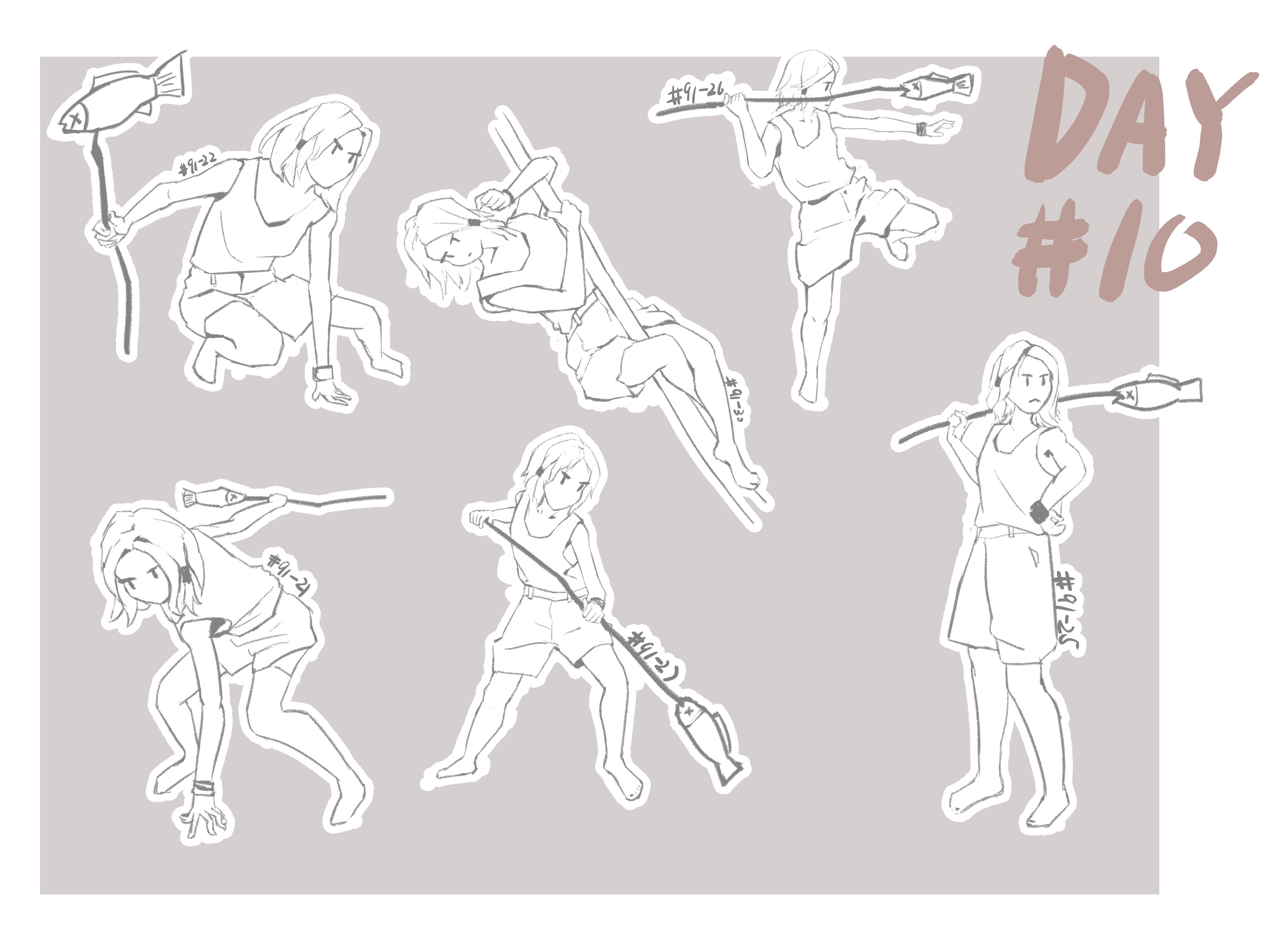 #速写60天挑战赛# day10 @速写班长 _秃秃腾-站酷ZCOOL