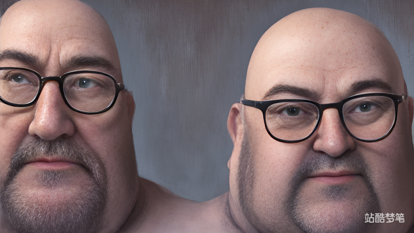 肥胖的中年大叔_Z856275671-站酷ZCOOL