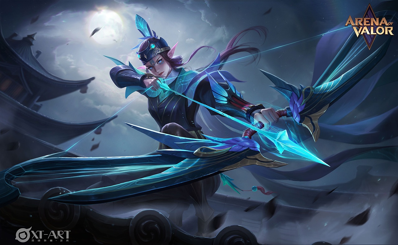 在枭瞳做的海外版王者荣耀AOV解禁_Kody官帝-站酷ZCOOL