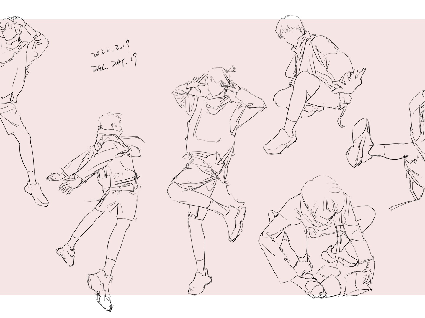 #速写60天挑战赛# DAY19 @速写班长_梦中情兔-站酷ZCOOL