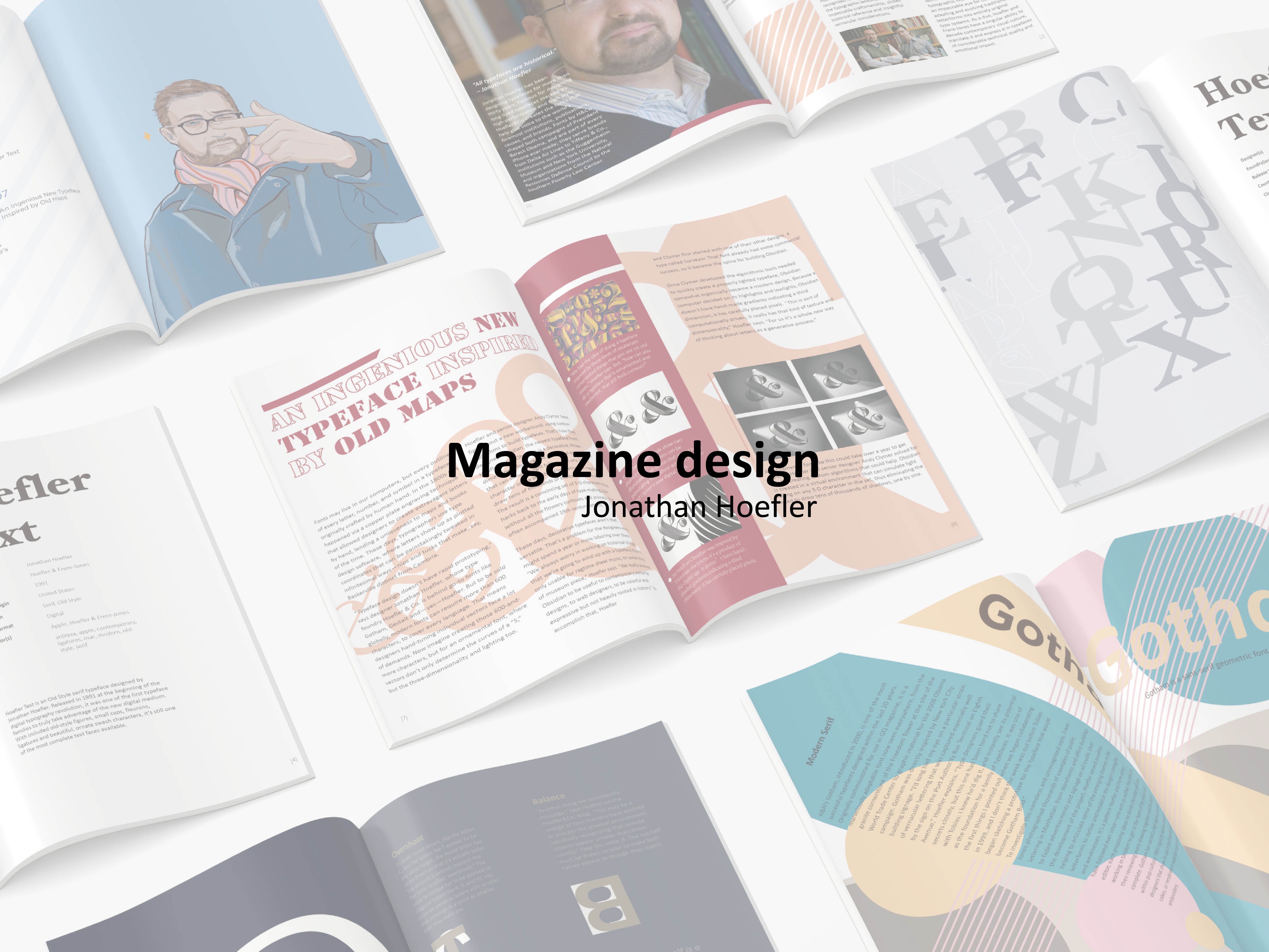 Magazine Design-Jonathan Hoefler_leizhenyuuuuu-站酷ZCOOL