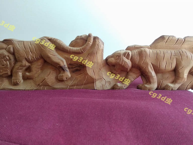 二虎相争_cg3d虫-站酷ZCOOL