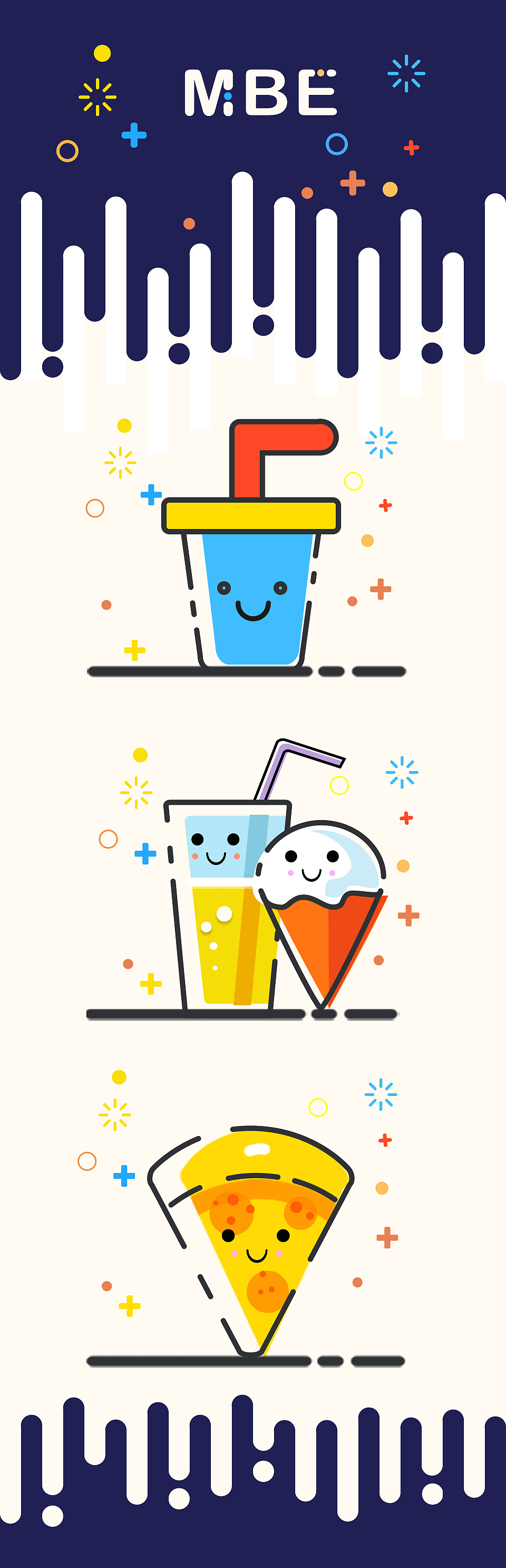 MBE风格图标临摹练习_水陆草木之花-站酷ZCOOL