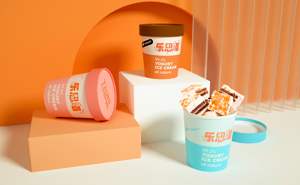 LESIM厚切炒酸奶-品牌设计_DADA大大Design-站酷ZCOOL