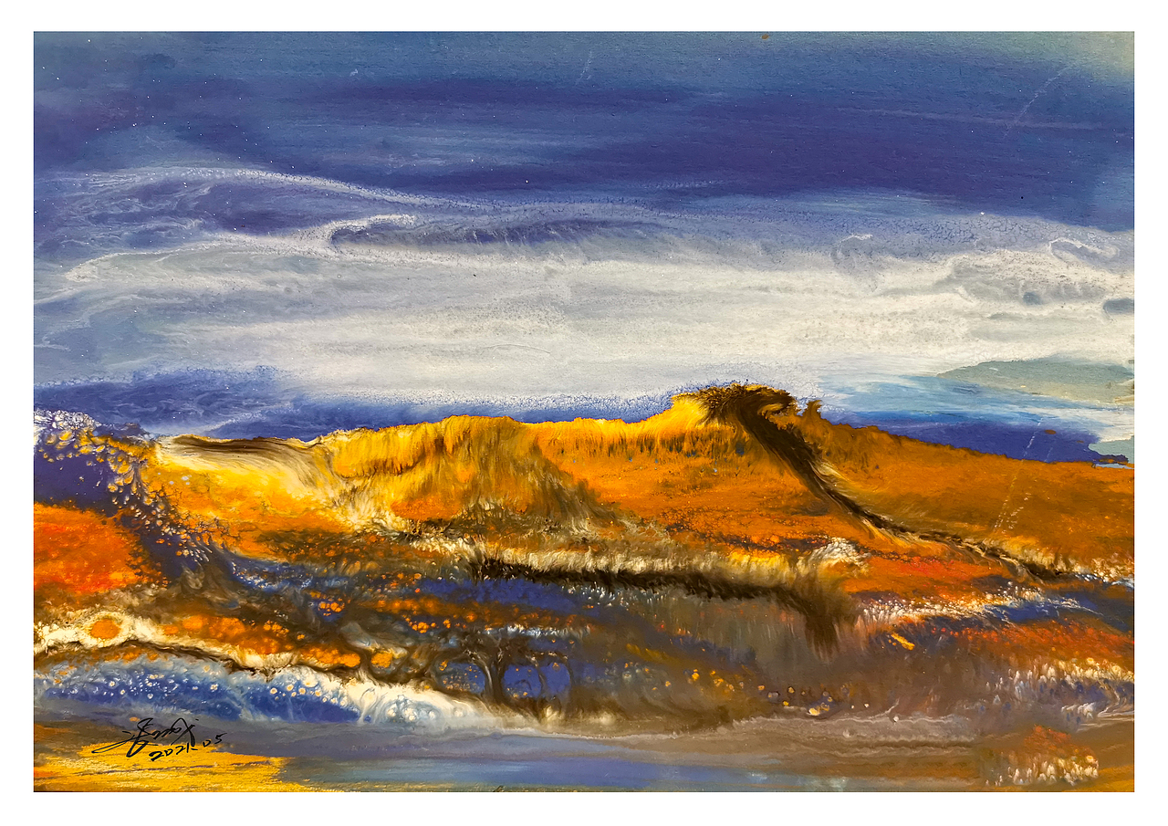 《山色体悟》 _张诚水彩2019-站酷ZCOOL