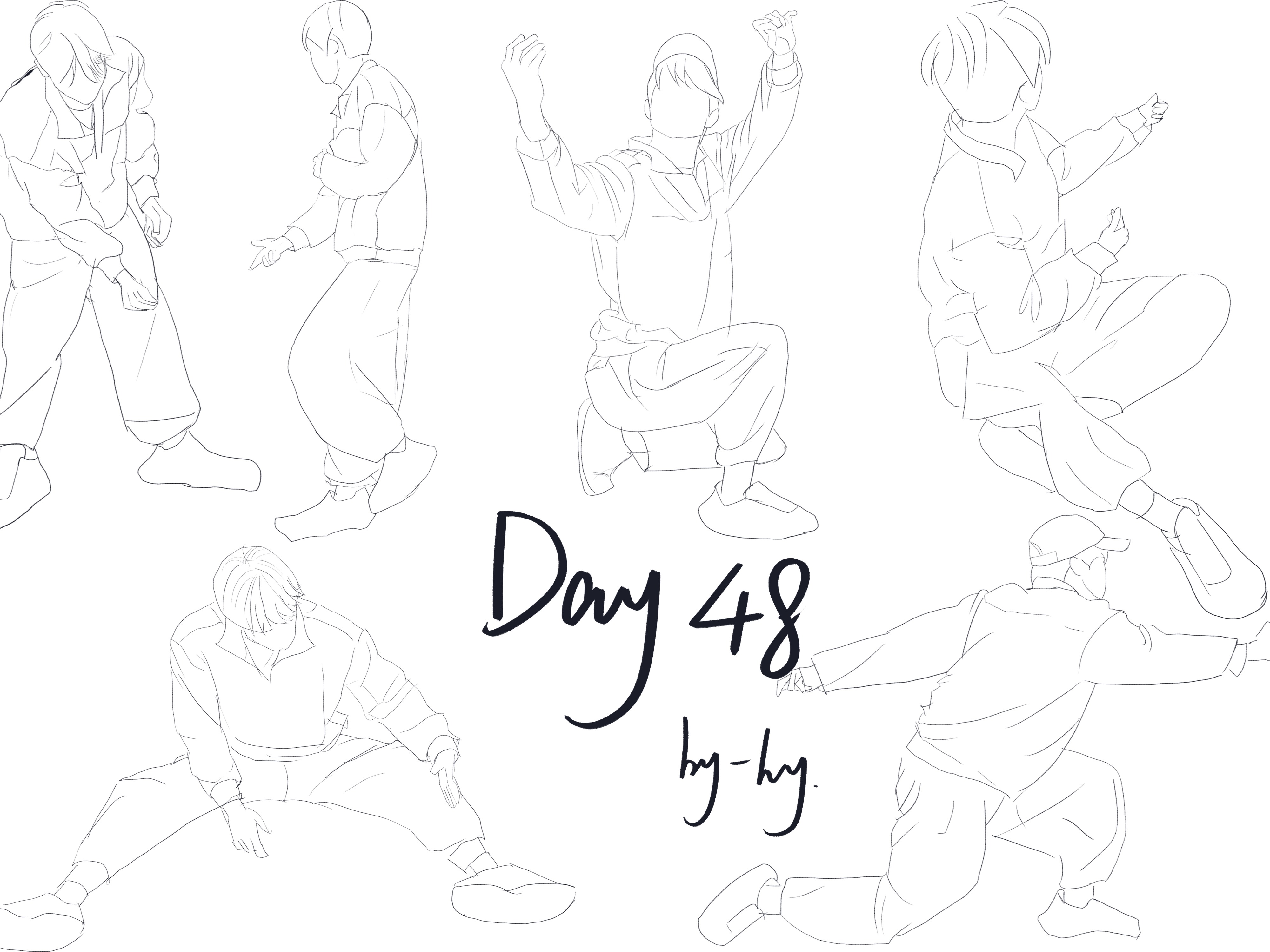 #速写60天挑战赛#Day48@速写班长_咸鱼干设计-站酷ZCOOL