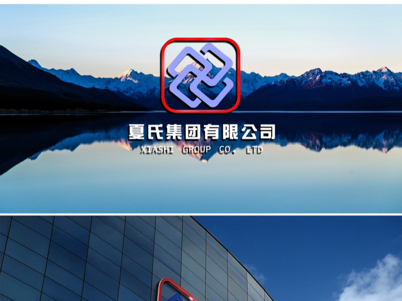 自创夏氏集团LOGO_CQ三金鑫-站酷ZCOOL