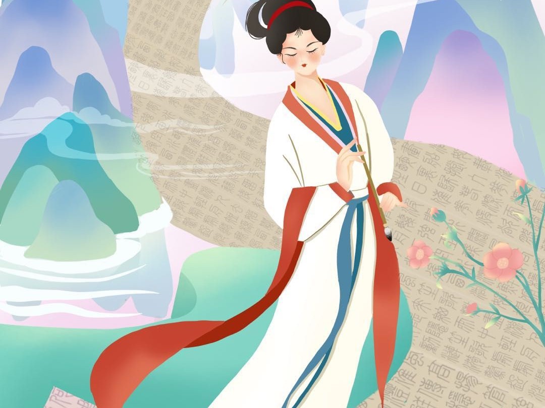 扁平风书中奇缘_Z752305218-站酷ZCOOL