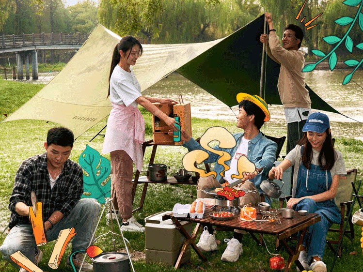 天猫活力营·精致露营生活 _圈叁创意03studio-站酷ZCOOL