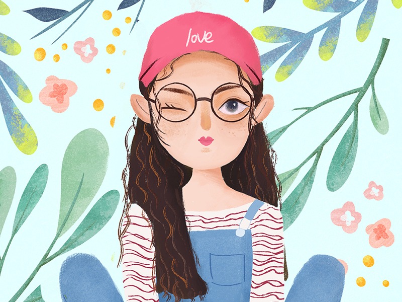 人物插画_Conch01-站酷ZCOOL