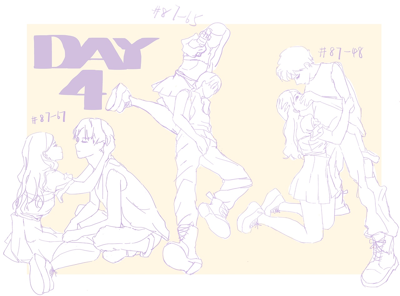 速写挑战day4_怡宝才不是矿泉水-站酷ZCOOL