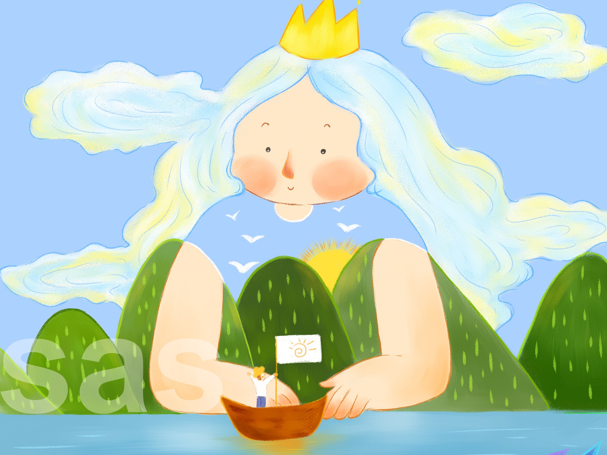 早安，云胖胖_石爱生SAS-站酷ZCOOL