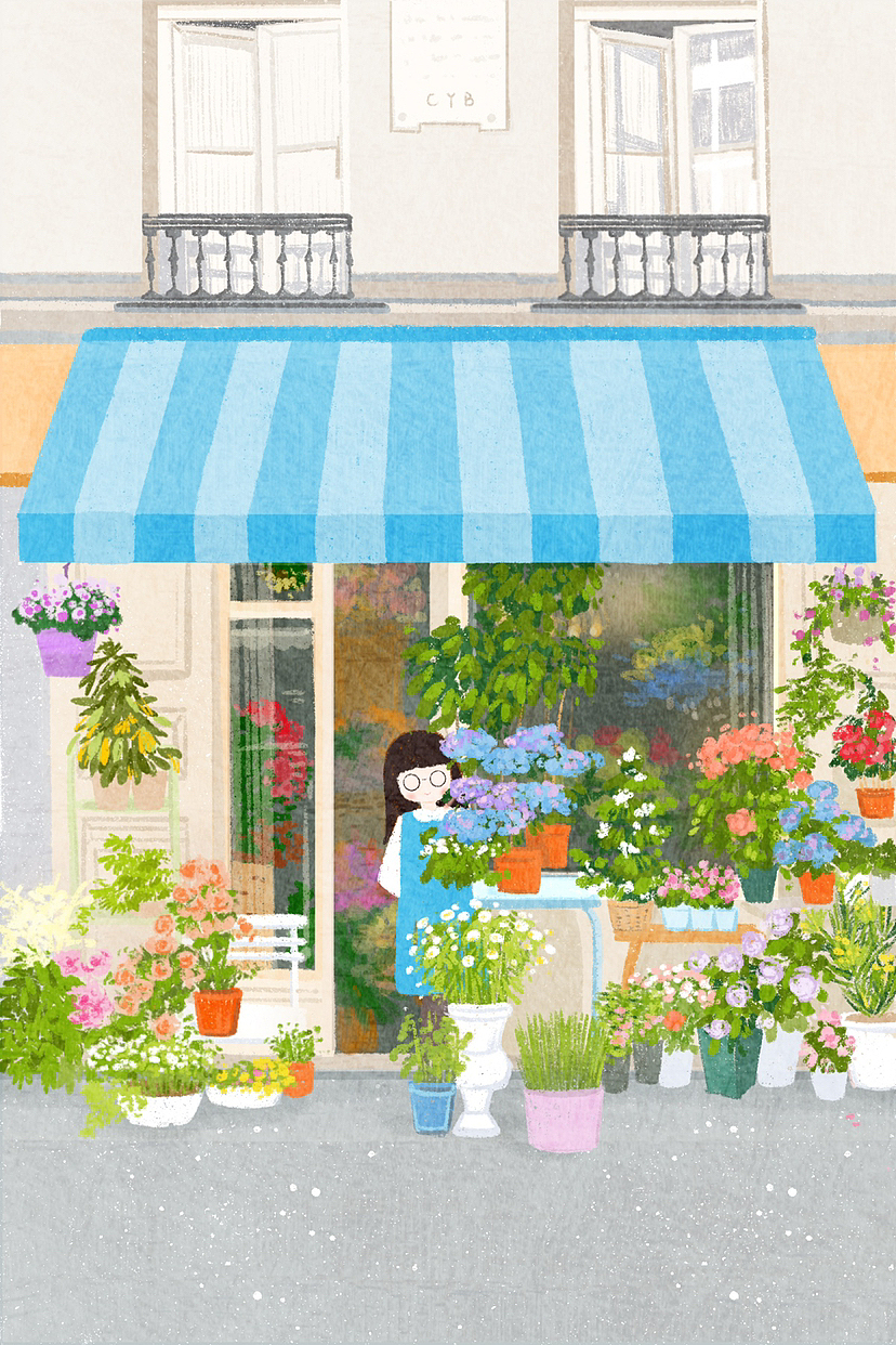 我的花店_贝娅-站酷ZCOOL