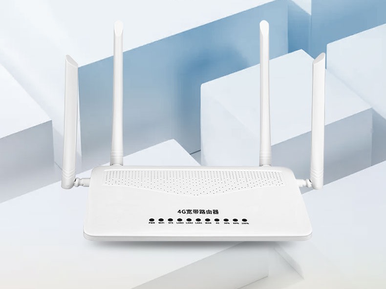4天线家用级4G无线路由器详情页_沉默剑客-站酷ZCOOL