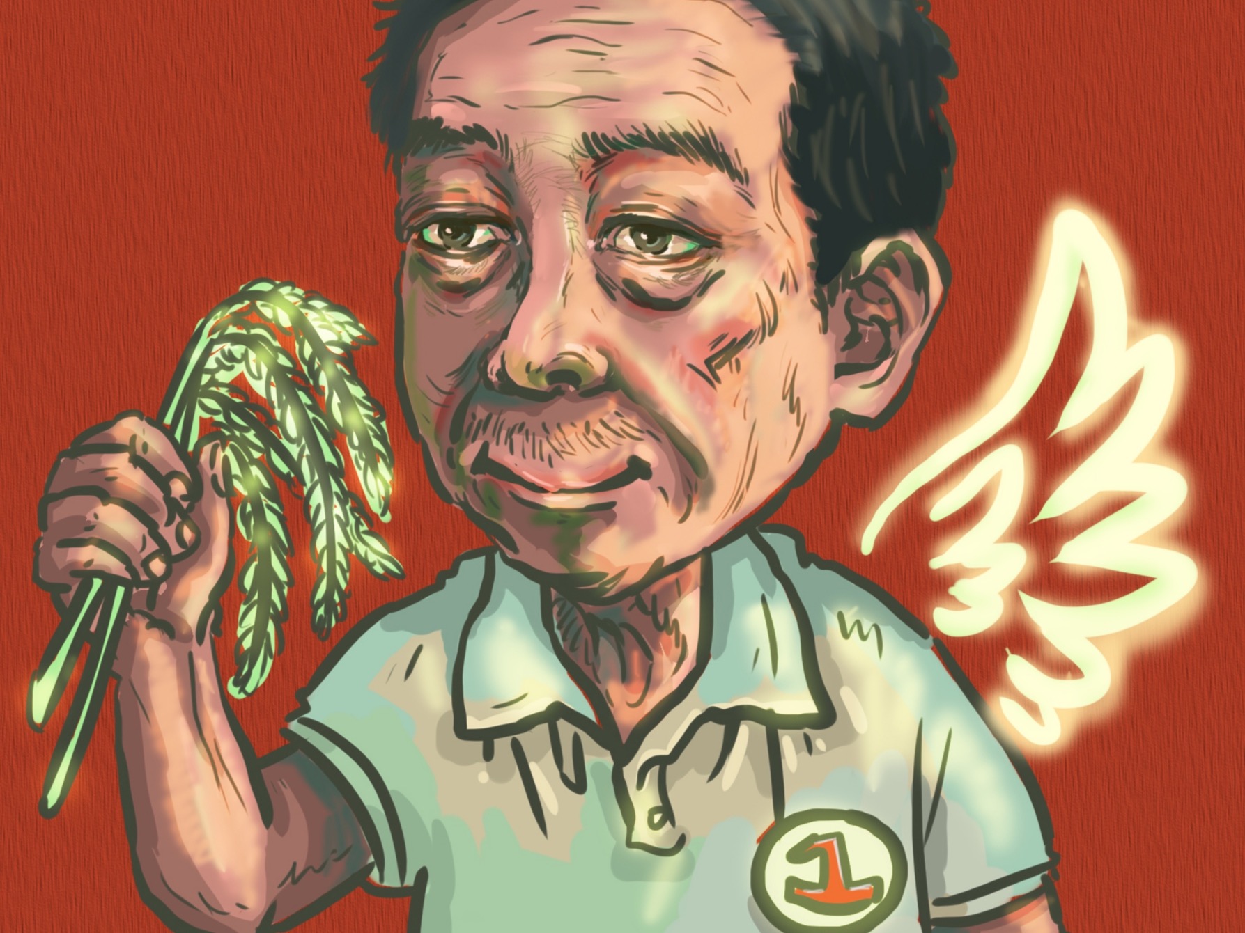 袁隆平爷爷_阿叶子lalala-站酷ZCOOL