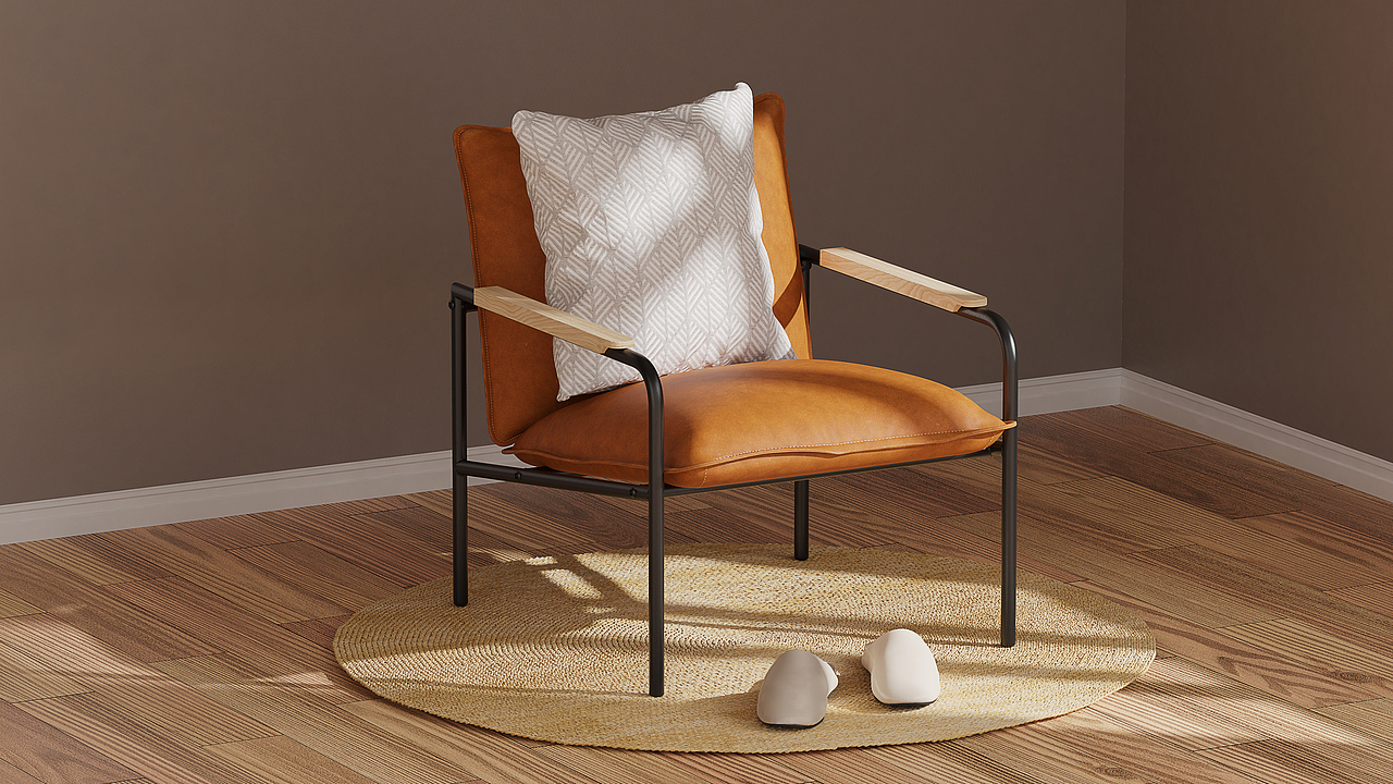 KeyShot椅子场景渲染_001设计-站酷ZCOOL