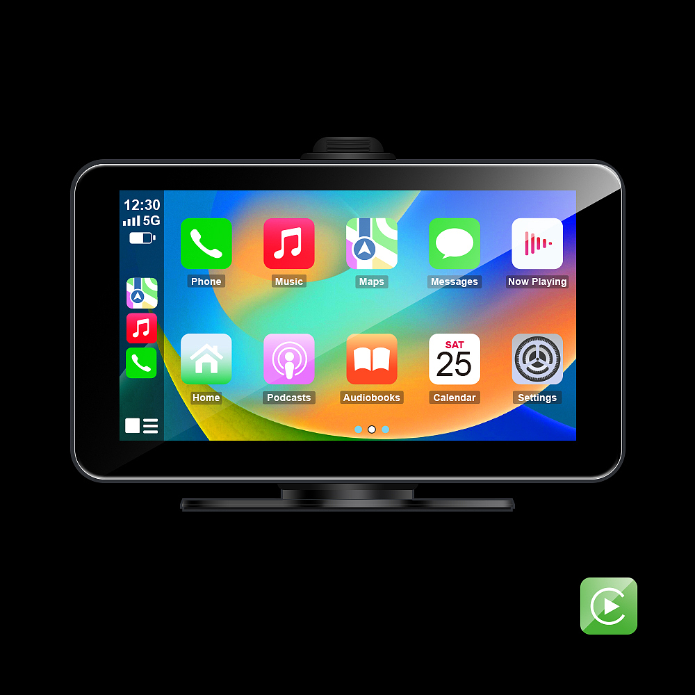 PS精修_CarPlay & Android Auto导航仪_02_TimiZhao-站酷ZCOOL