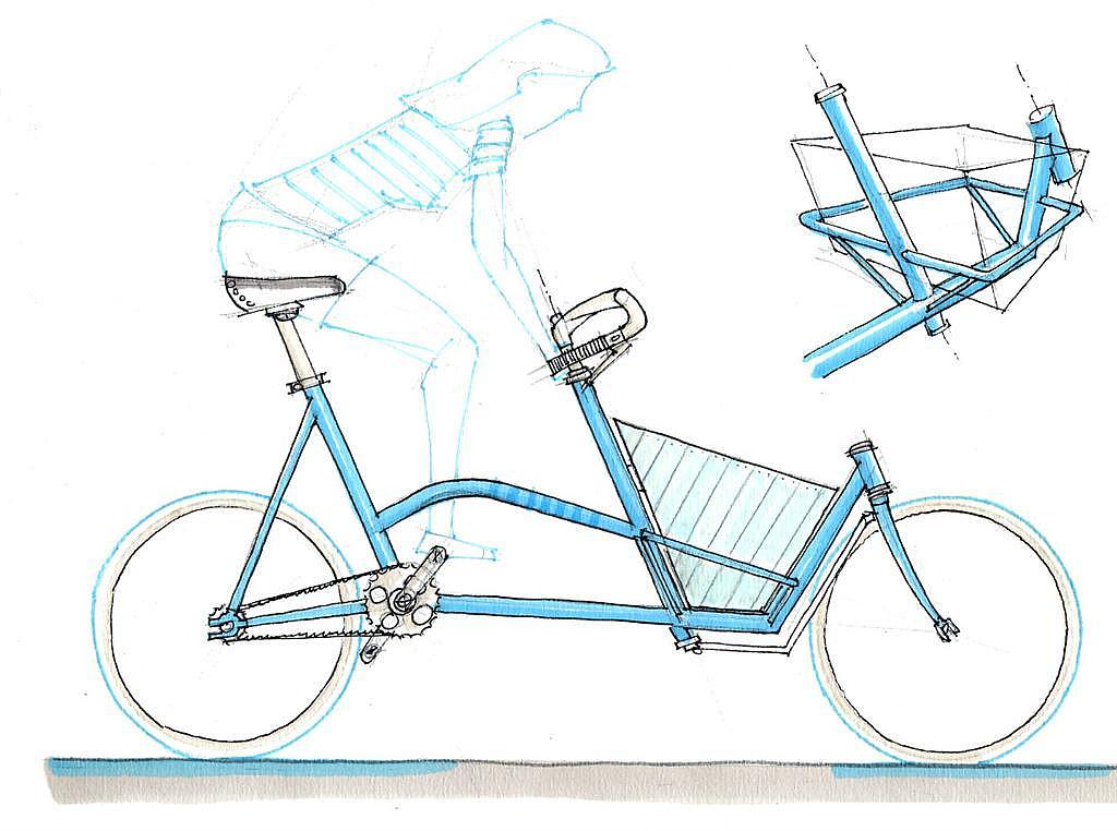 电动自行车 电摩 E-bike 手稿_设计行者1980-站酷ZCOOL