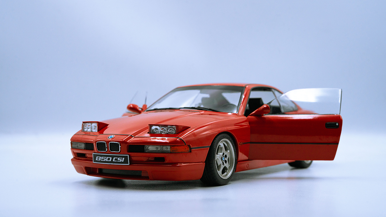 BMW 850csi E31 1:18 Solido_饭饭饭樊-站酷ZCOOL