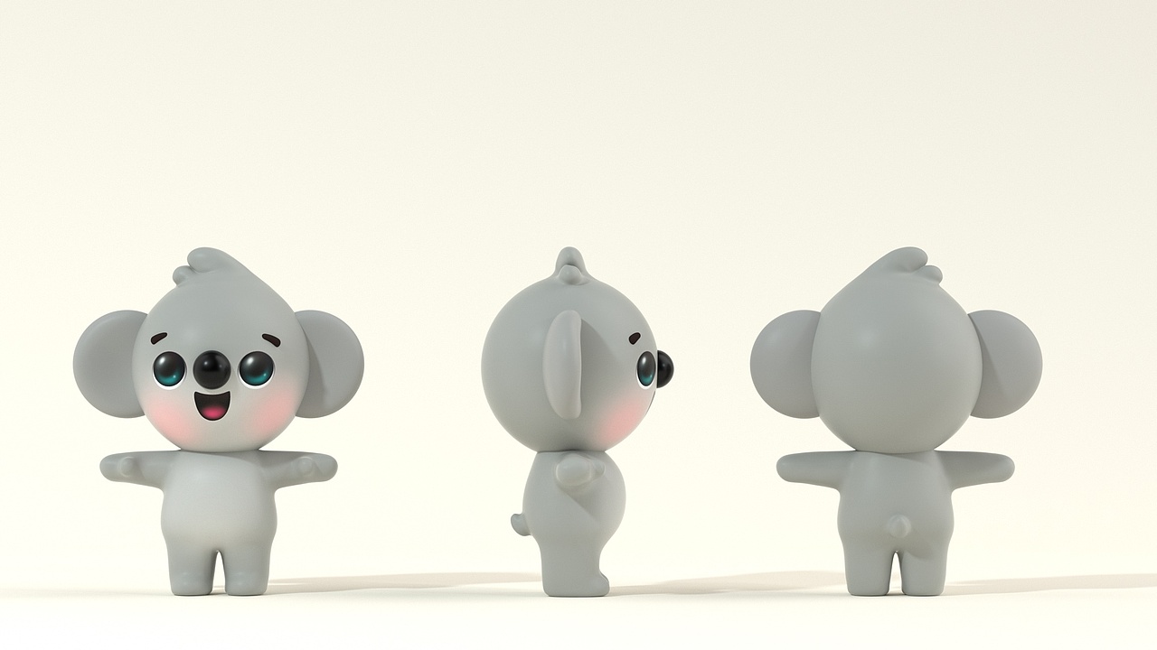 C4D电商KV角色建模绑定动画_ZattC4D-站酷ZCOOL