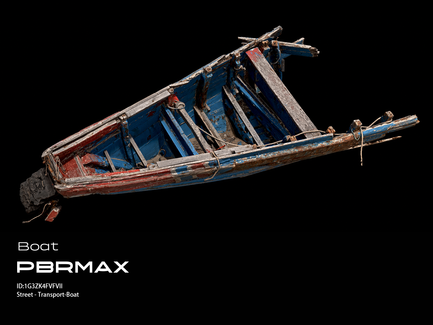 末世风 | 海滨渔船3D场景渲染_pbrmax-站酷ZCOOL