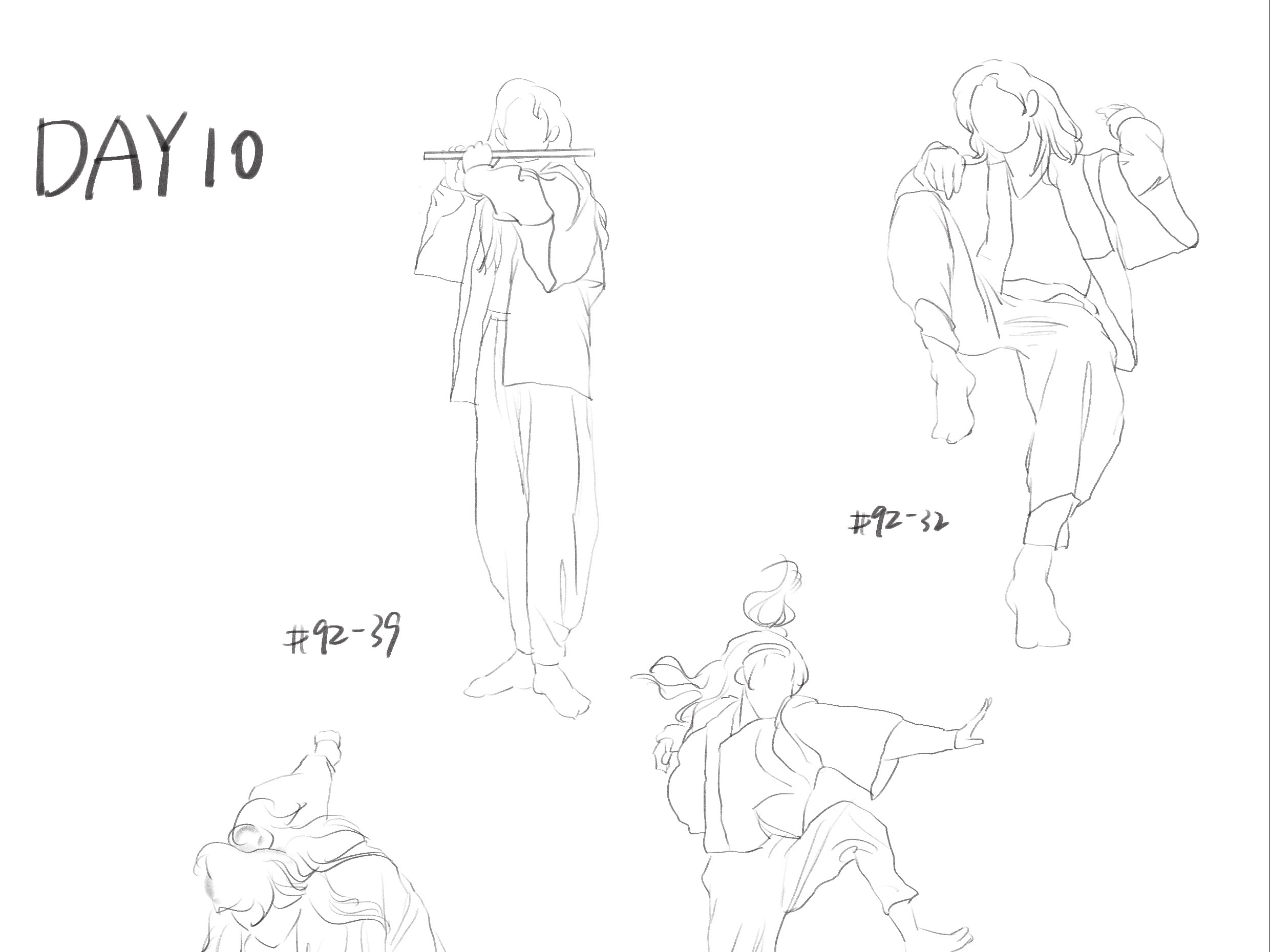 #速写60天挑战赛#day10@速写班长_归瞳-站酷ZCOOL