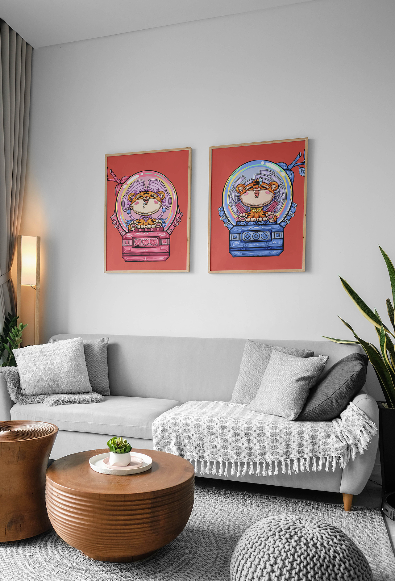 【国潮插画】2022虎年文创国潮插画_小洁云JIEYUN-站酷ZCOOL