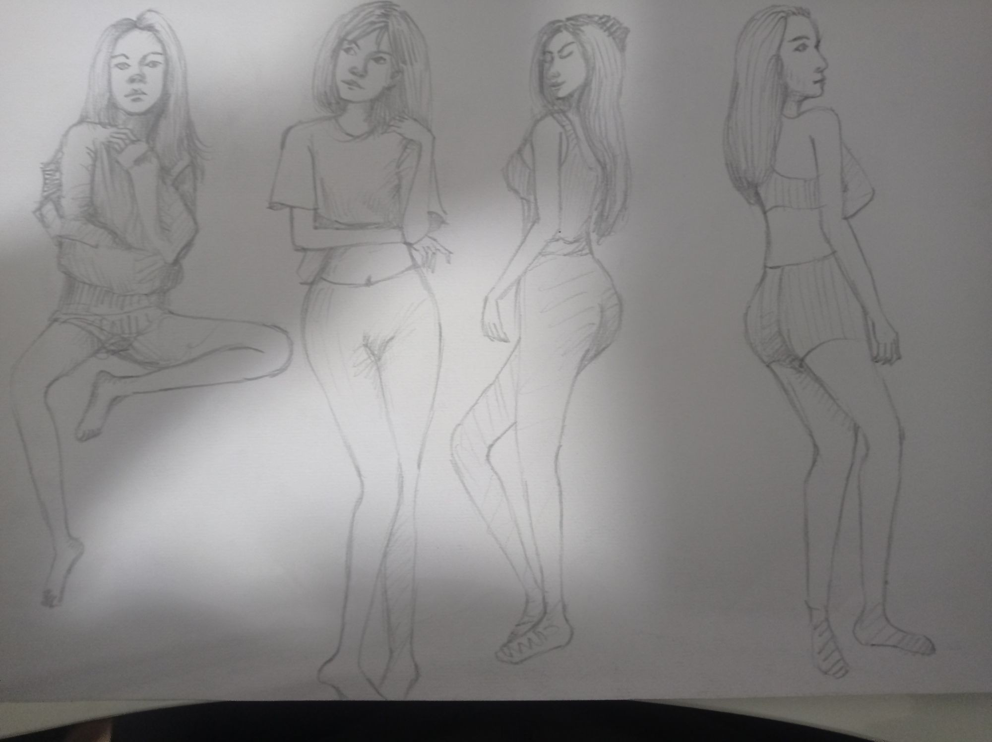 速写练习_mo墨mo-站酷ZCOOL