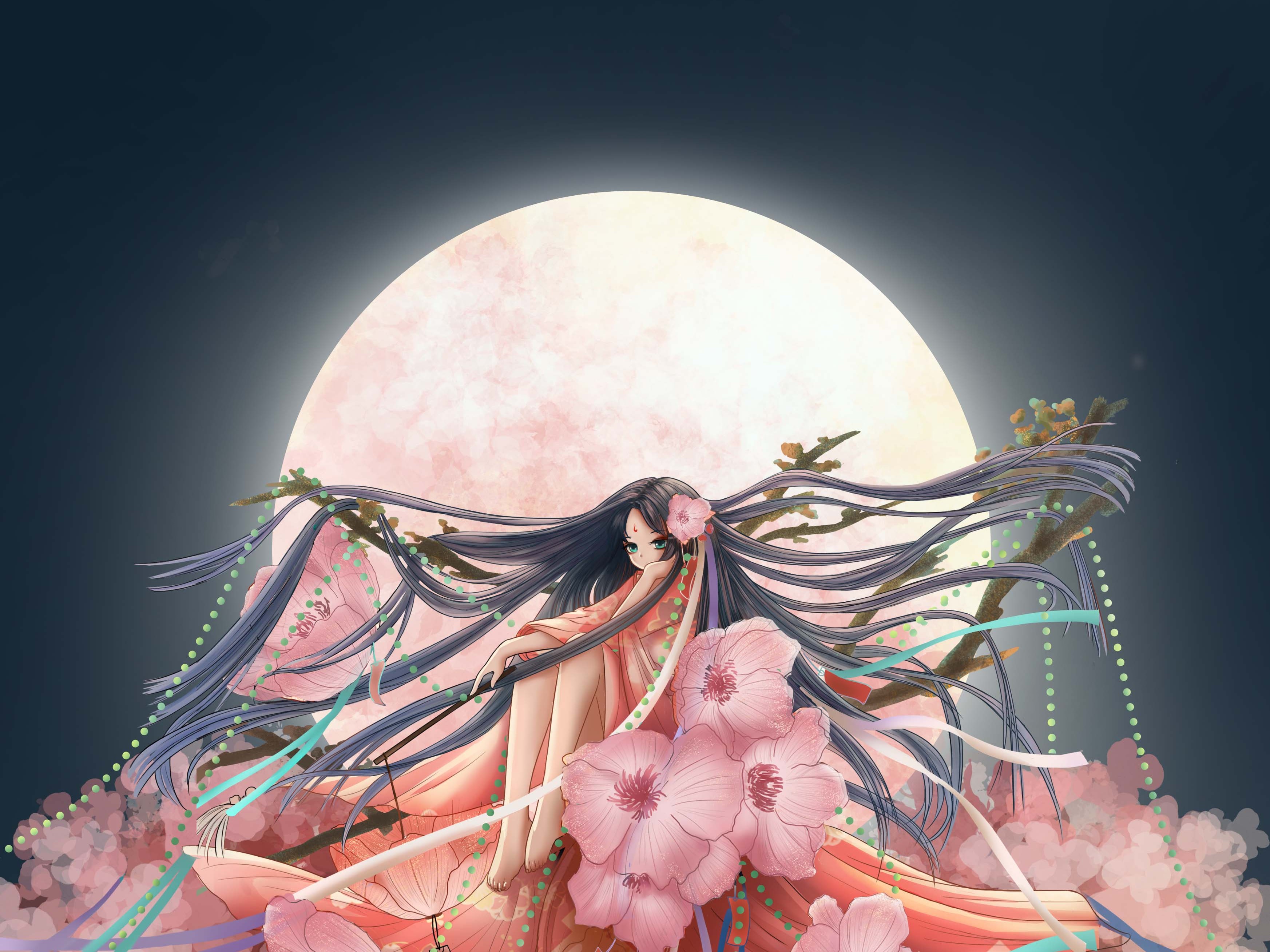 二次元-许愿精灵_凌菲Freya-站酷ZCOOL