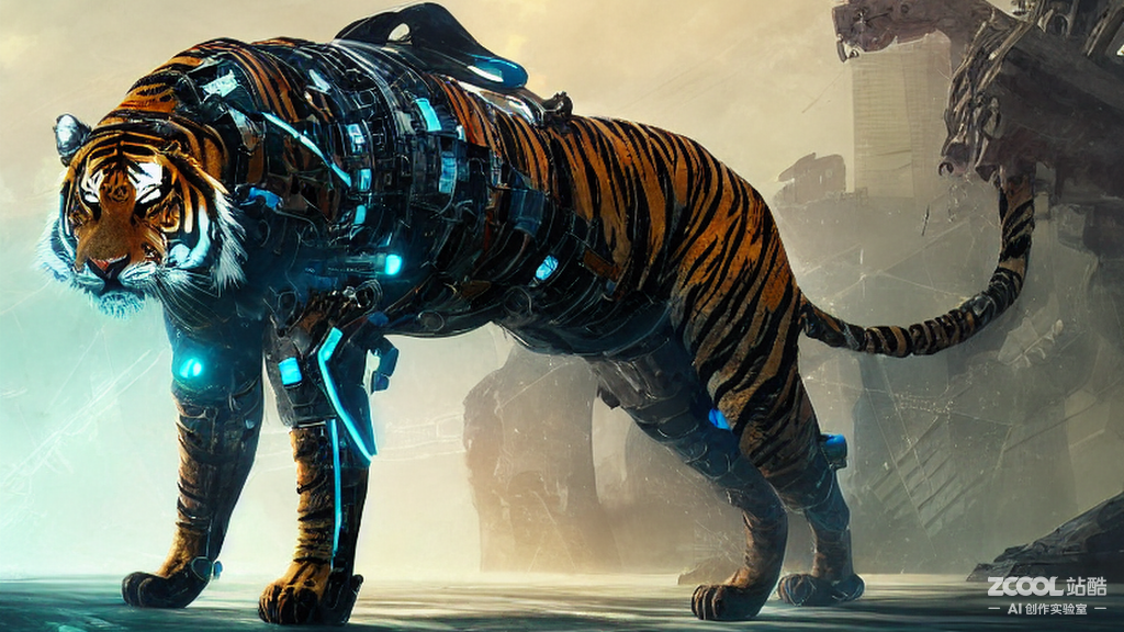 AI -tiger_阿锐丿丿丿丿-站酷ZCOOL