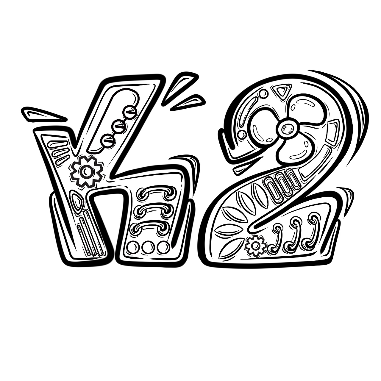 K2字母设计_小猫的可爱病-站酷ZCOOL