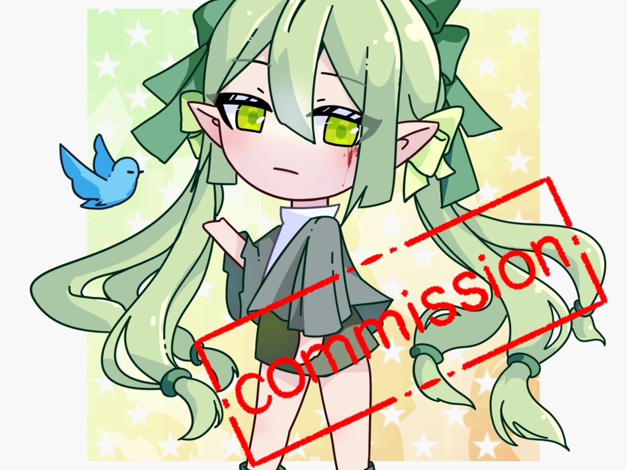 q版摸鱼_相顧蕪言-站酷ZCOOL