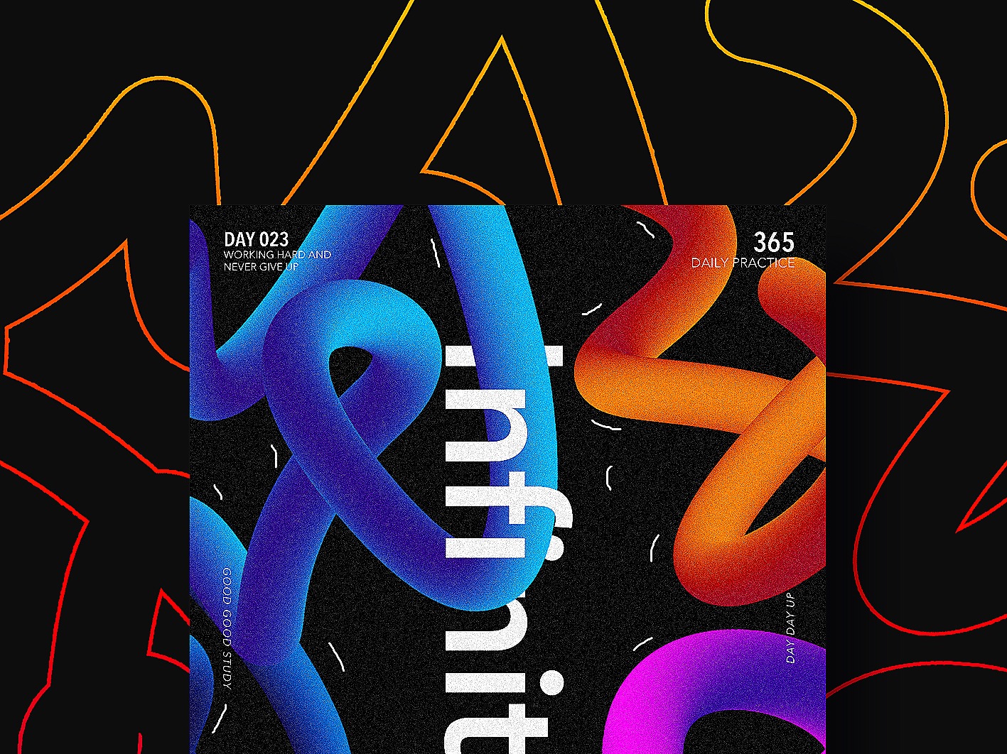 【每日设计】未来主义海报设计_BENNN-站酷ZCOOL