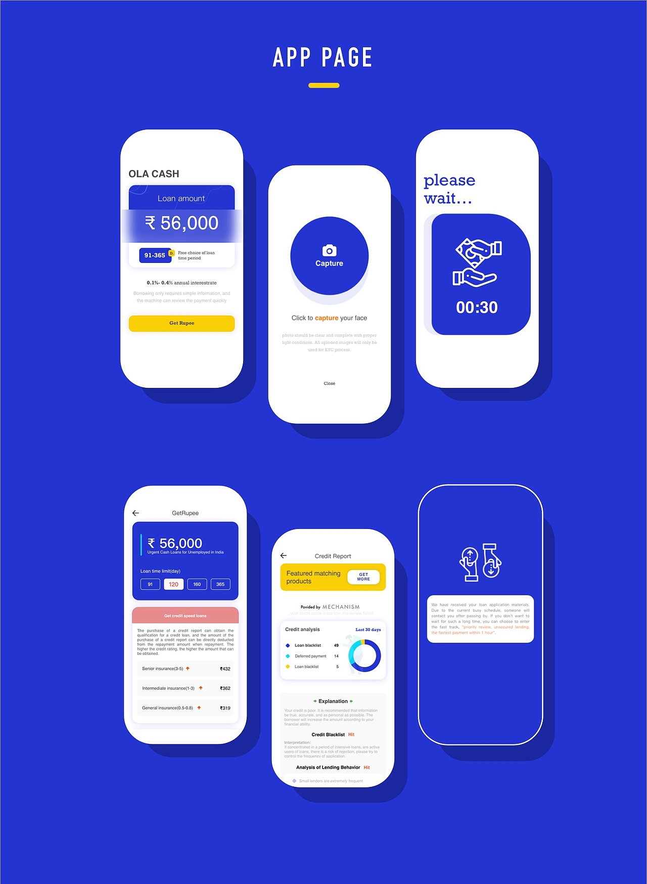 OLA CASH 印度金融服务APP_朗姆味的猫Bohe-站酷ZCOOL