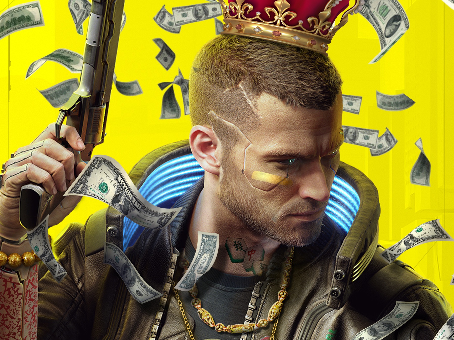 跨年夜 RICH PARTY暴富派对（赛博朋克2077改）_我是SEIN-站酷ZCOOL