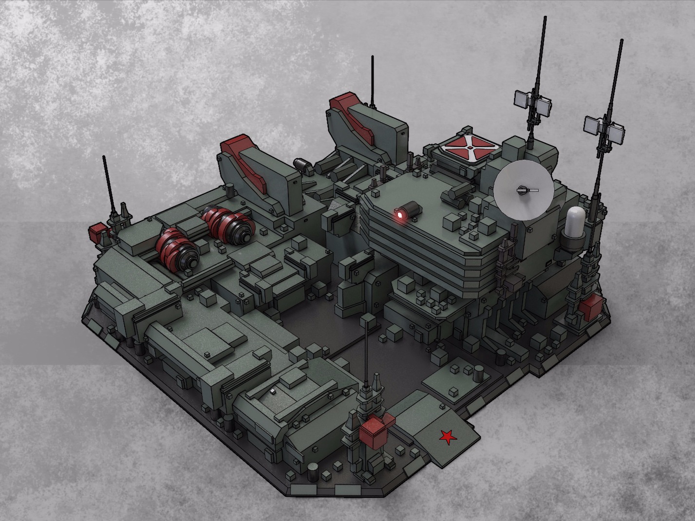 CZ-53指挥中心 主基地_azgcz-站酷ZCOOL
