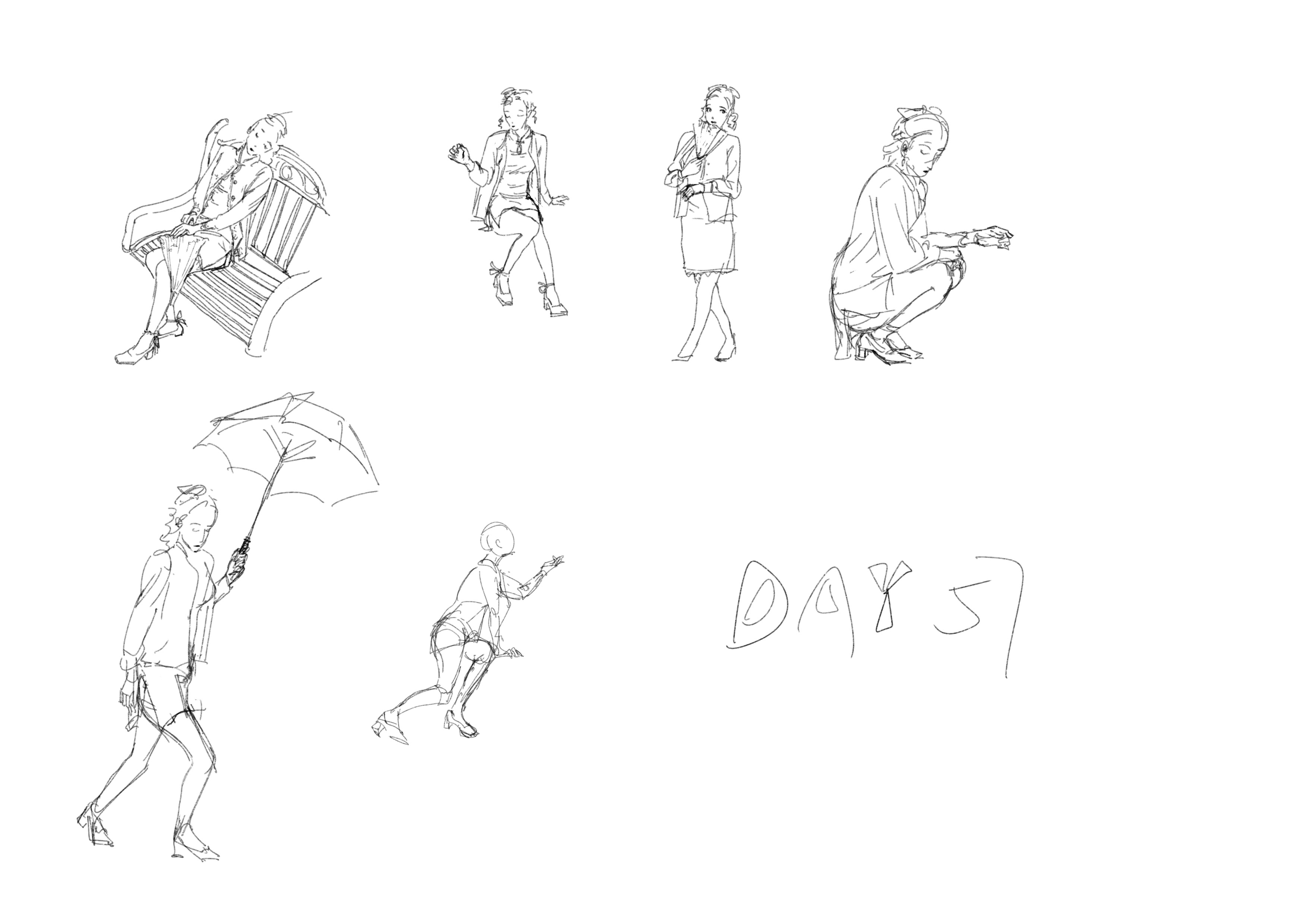 #速写60天挑战赛# day57@速写班长 _Zaizai99l-站酷ZCOOL