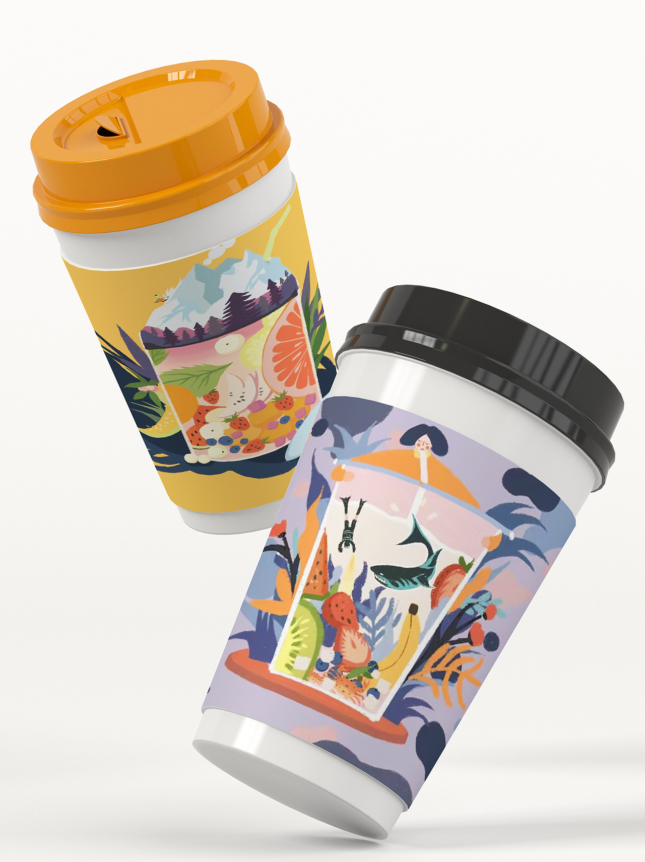 哟哟奶茶_起风了syc-站酷ZCOOL