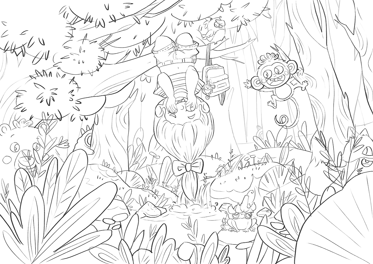 123捉迷藏_一粒FAFA-站酷ZCOOL