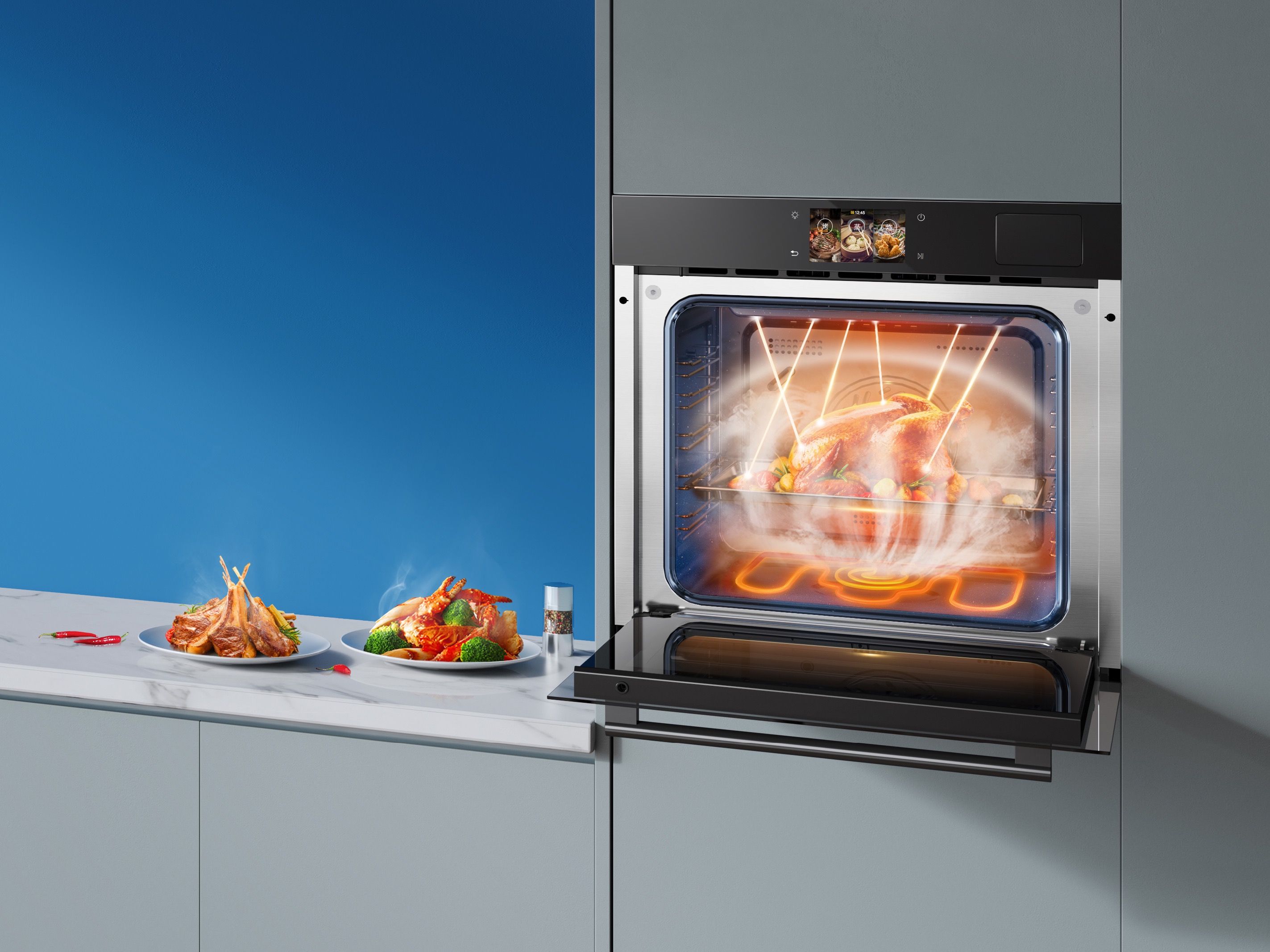 #场景图 ROBAM老板电器 I KV_Bulack-站酷ZCOOL