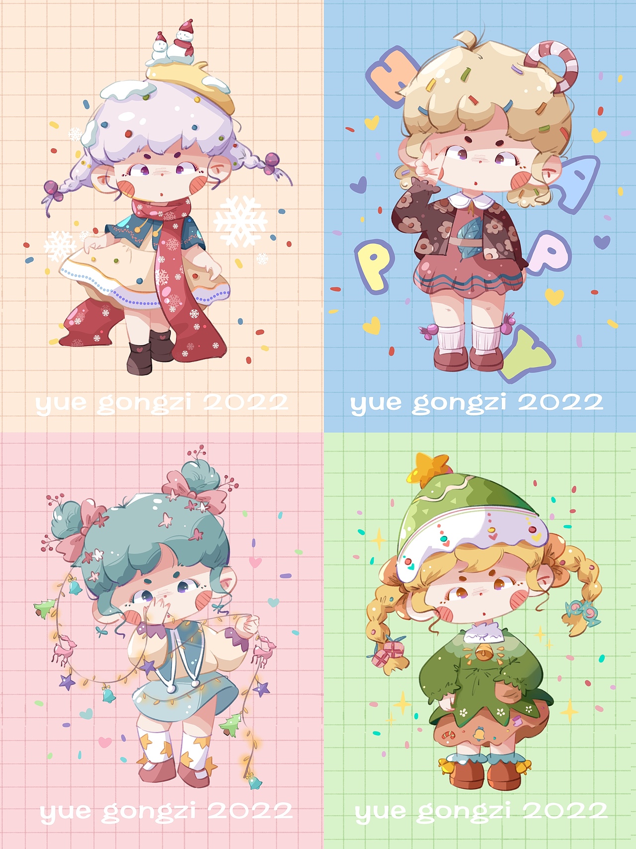 萌系物品拟人角色设计｜治愈你的不开心_Yue乐公子-站酷ZCOOL